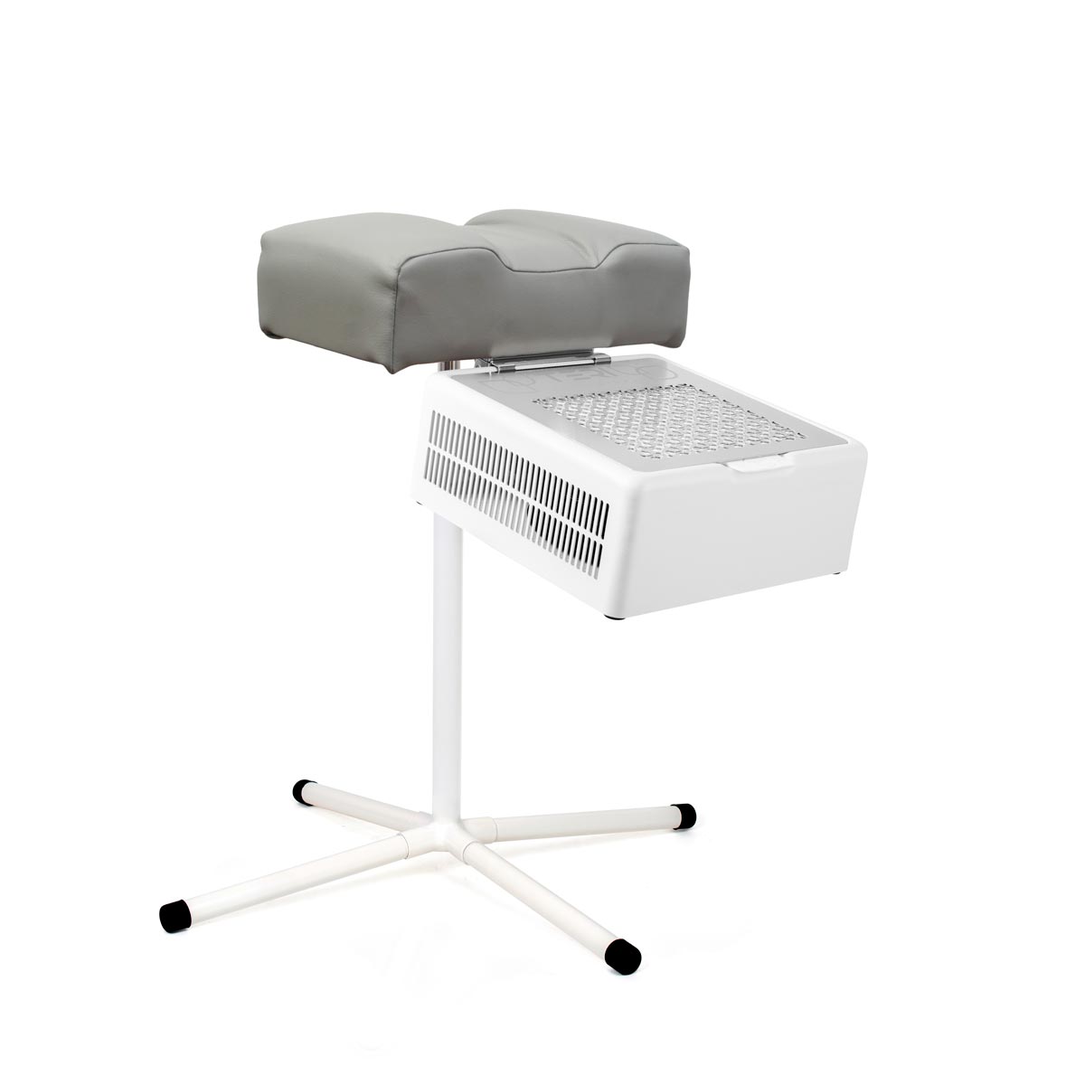 Pedicure foot rest stand with grey pillow || Teri™ Global